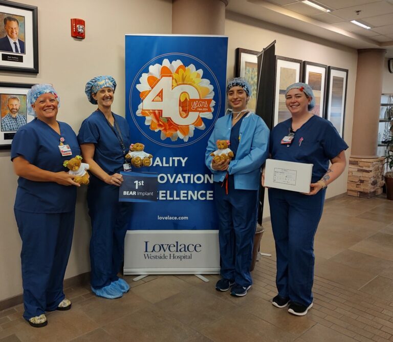 Lovelace Westside Hospital Using Innovative Implant to Help Patients ...